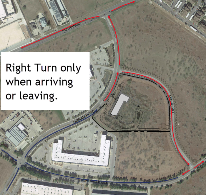Local Area Traffic Flow Map - Great Hearts Western Hills, Serving ...